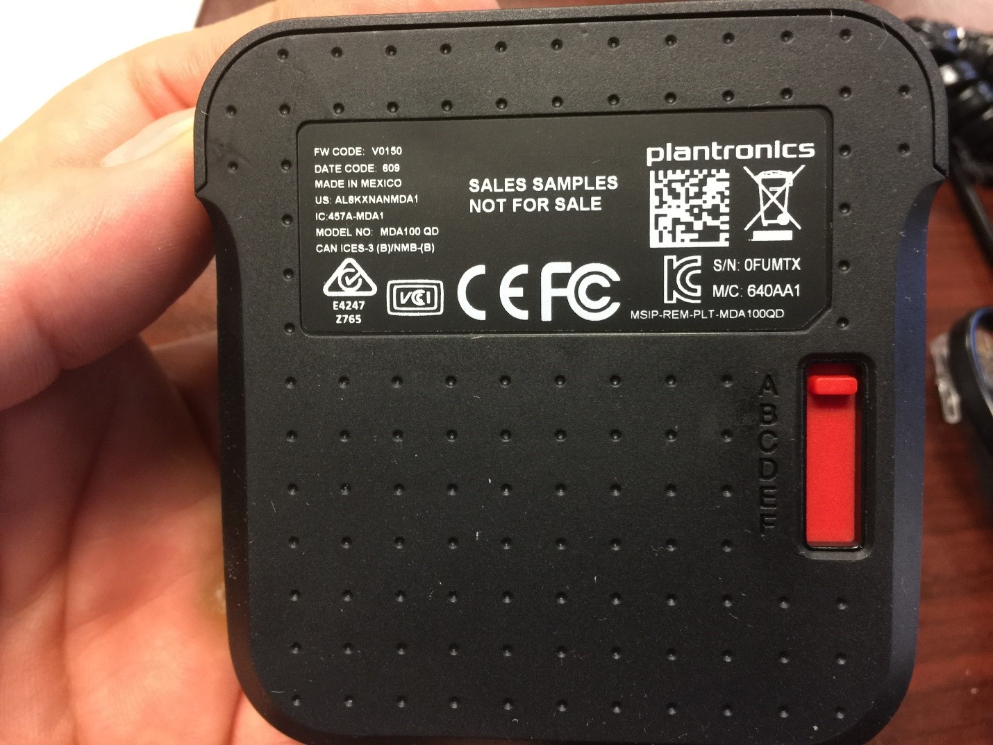 Plantronics MDA100 QD Archives - Call One, Inc