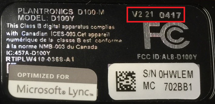 Plantronics D100 USB Adapter Archives - Call One, Inc