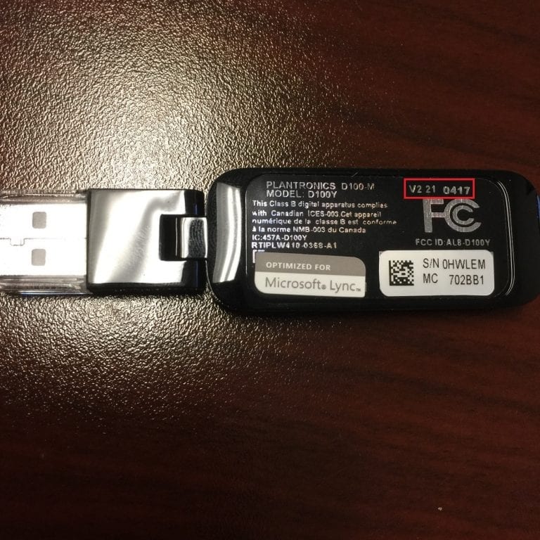 Plantronics D100 USB Adapter deep dive… - Call One, Inc