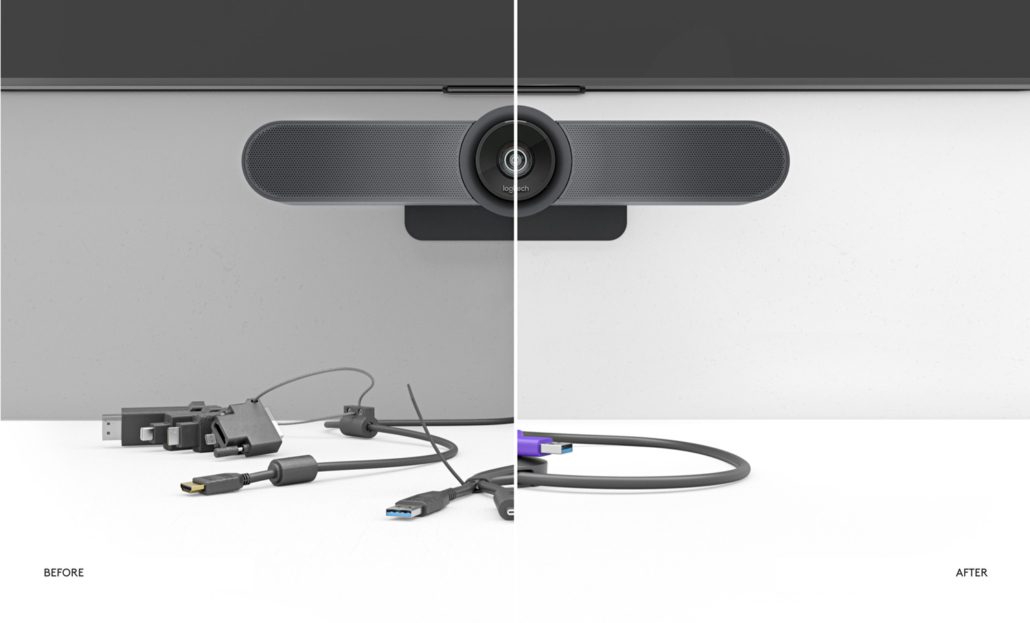 Logitech Swytch - Call One, Inc - Laptop Link for Meeting Rooms