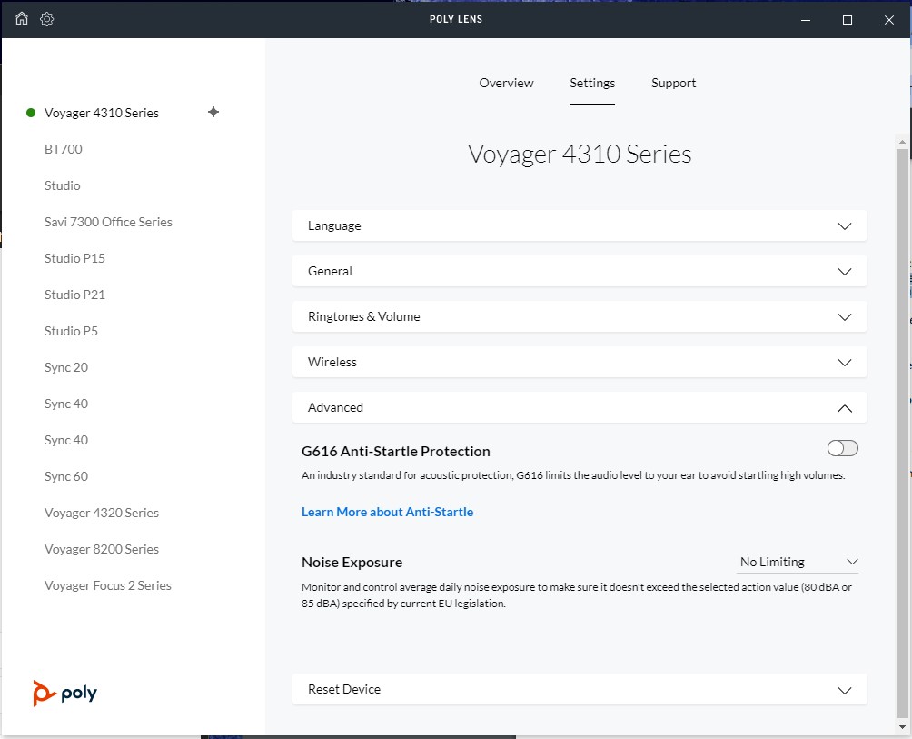 Poly Voyager 4300 UC Series – Solid solution for Work from Anywhere