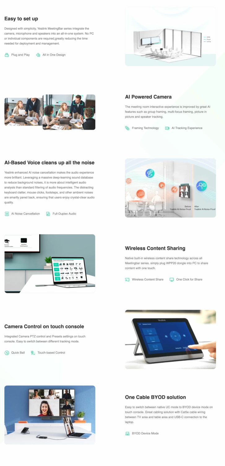 Yealink Room Video Solutions - Call One, Inc Yealink Solutions